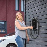 China 7kW 11kW EVSE Car Charging Station Type 2 IEC62196 J1772 16A 32A Mode Level 2 AC Charger for sale