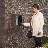 China Download USB 7KW Energy Vehicle Type 1 Type 2 EV Charger Station with OCPP 1.6J/1.5J for sale