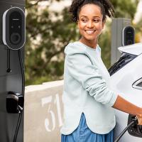 China Kiwi 7KW Smart Wall Mount Level 2 EV Electric Car Charger for OCPP 1.6J/1.5J Network for sale