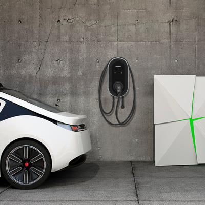 China AC Output Current 7kw Portable Electric Car Charger for Kindergarten Parking Lot Area for sale
