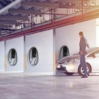 China Self Charging Car Battery 11kw 380v Plug In Electric Car Solar Powered Charging Station for sale