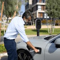 China AC 22kw EV Wifi APP Control Charging Station Fast Charger Pile Electric Vehicle Charging for sale