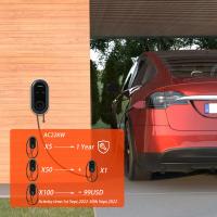 China 22kW 3-Phase Plug-in Fast Charge GB/T OCPP Wall Box EV Charger Station for Electric Cars for sale