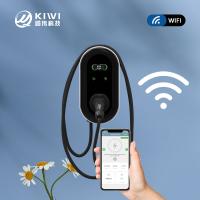 China KIWI LCD Mini Opcc 220V Type 2 Charging Station 7kW CCS EV Charger for Electric Cars for sale