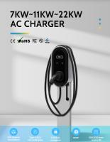 China KIWI LCD Mini Opcc 220V Type 2 Charging Station 7kW CCS EV Charger for Electric Cars for sale