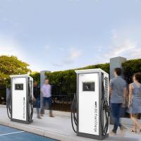 China Three Phase AC 380V±20% Input Voltage Double Gun Level 2 EV Charger for Benz EQA for sale
