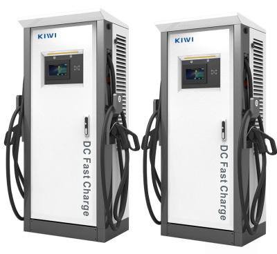 China Floor-Standing 80kW DC EV Charger Station High Reliability and OCPP 1.6J/1.5J Agreement for sale
