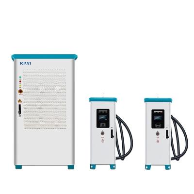 China CCS/CHAdeMO/Tesla OCCP 1.6 Compatible 120KW DC EV Charger with Output Voltage 150V-1000V for sale