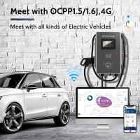 China 30kW Fast SmartDC EV Charger with 50Hz±10Hz Grid Frequency and Leakage Protection Switch for sale