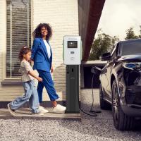 China Electric Car Charging Pile OEM Level 3 Wall-Mount 30kW DC Fast Charger CCS1 CCS2 GB/T for sale