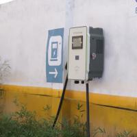 China Hyundai Ioniq5 30kw Electric Vehicle Charging Station wit for sale