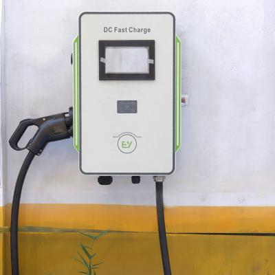China 30kW DC Fast Charger for Hyundai Ioniq 5 at KIWI Amusement Park Supermarket Kindergarten for sale