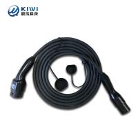 China 8m 10m 15m 32A 22kw Type 2 EV Charging Cable Wallbox Charging Pile Charger Mode 3 250V/480VAC for sale