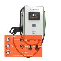 China DC Wallbox Charger 30kW 40kW Cars CCS 40A Fast EV Charger 600V Grid Frequency 50Hz for sale
