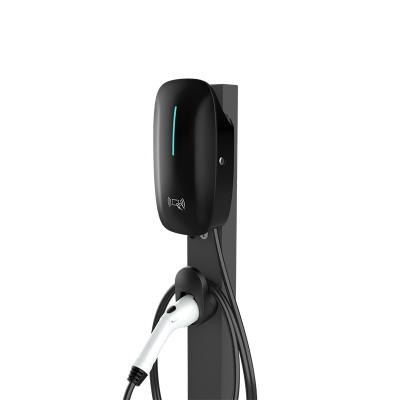 China 7kw 11kw 22kw Type 1 Type 2 Gbt AC EV Charger Station Start-up and Billing Method APP QRCode with USB Download for sale