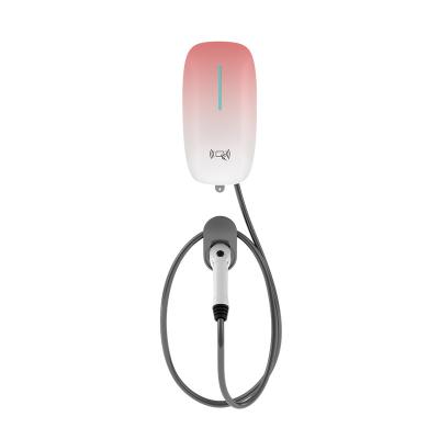 China Smart Wallbox Electric Vehicle Charger with 11kw Output Power and 50Hz Grid Frequency for sale