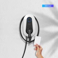 China 7kW AC EV Charger with Type-1/Type-2/GB/T Plug and RFID for sale