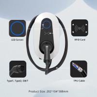 China 7kW Type1 Type2 GB/T AC EV Charger with WiFi Bluetooth 4G for sale