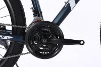 China Aluminium Alloy Custom Simulated Carbon Fiber Mountain Bike for Man 29 Inch Wheel Type and SHIMANO FD-TY500 Front Derailleur for sale