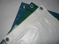 China Anti - Mildew PVC Tarpaulin Fabric For Industry , Thick Heavy Duty Canvas Tarp for sale
