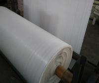 China White / Blue PE Tarpaulin Sheet Corrosion - Resistant With Both Side Laminated for sale