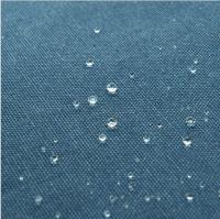 China 480 Gsm Green Terylene Waterproof Tent Fabric 0.75mm Thickness With Yarn Pattern for sale