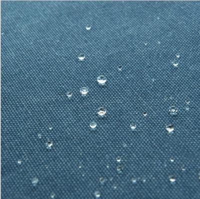 China 480 Gsm Green Terylene Waterproof Tent Fabric 0.75mm Thickness With Yarn Pattern for sale