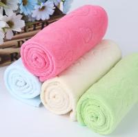 China Embossed Face Kitchen Tea Towels Soft Suction Multi Color With Takehara Fiber for sale