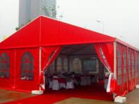 China Chinese Style Red Outdoor Party Tents / Outside Canopy Tent For Wedding Events for sale
