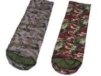 China Camouflage Down Sleeping Bag With Pillow , Hiking Outdoor Sleeping Bags for sale