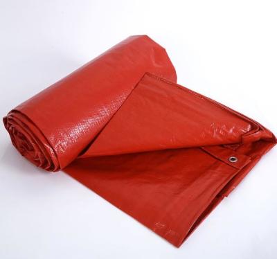 China Waterproof Reflective PE Tarpaulin Sheet For Traffic Warnings / PE Coated Fabric for sale