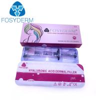China Fosyderm CE Certified Dermal Lip Fillers 2ml Hyaluronic Acid Good Shape Retention for sale