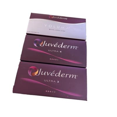 China Juvederm Dermal Fillers Voluma Ultra3 Ultra4 with 24mg/ml HA Concentration and 2-Year Shelf Life for sale