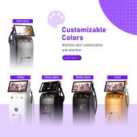 China Fosyderm 808nm Laser Hair Removal Machine with 15.6-inch 4K Screen and 10-120J/cm² Fluence Range for Professional Use for sale