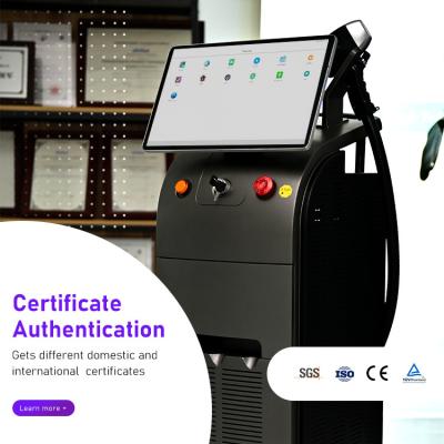China Fosyderm Diode Laser Hair Removal Machine with 15.6-inch 4K Screen, 10-120J/cm² Fluence for All Skin Types for sale