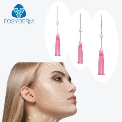 China PDO Thread Mono Screw Sharp Needle 26G-30G for Medical Aesthetic Procedures with 6-Month Duration for sale