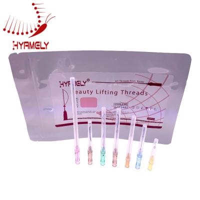 China Medical Suture Facial MONO Sharp Needle PDO Lifting Threads - 26G-30G Needle Gauge, 6 Month Duration for sale