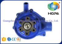 China Excavator Hyundai R200-5 Engine D6BR-C Water Pump 10kg Casting Iron Blue for sale