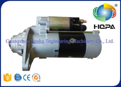China Isuzu Excavator Starter Motor 24V 6SD1 6UZ1 M009T62371 1-81100-432-2 Silver for sale