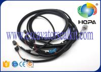 China Black Excavator Spare Parts Standard Size , Custom Engine Wiring Harness for sale
