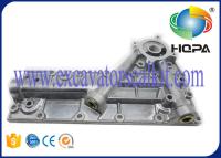 China Komatsu 6D95 Engine Oil Cooler Cover Assy 6207-61-5210 Billet Aluminum Excavator Parts for sale