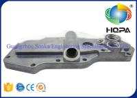 China Komatsu 4D102 6D102 Engine Oil Cooler Cover Assy 6735-61-2220 Billet Aluminum for sale