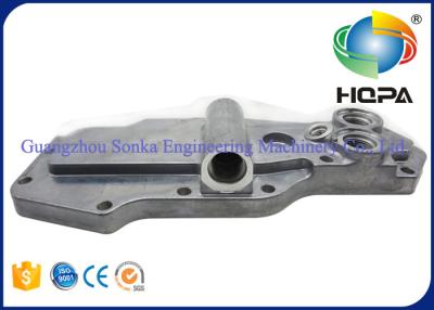 China Komatsu 4D102 6D102 Engine Oil Cooler Cover Assy 6735-61-2220 Billet Aluminum for sale