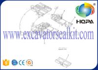 China Komatsu PC30-7 Completed Track Link Undercarriage Excavator Track Parts Casting Iron for sale
