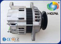 China Excavator Alternator 12V for Sumitomo SH60 Isuzu 4JB1 Engine Parts Cast Iron for sale