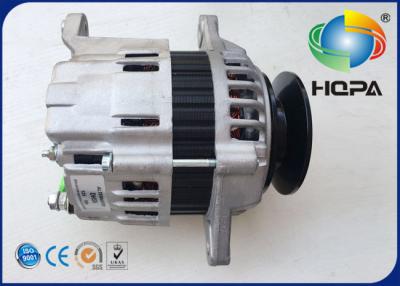 China Excavator Alternator 12V for Sumitomo SH60 Isuzu 4JB1 Engine Parts Cast Iron for sale