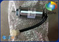 China 897329-5680 EX40U 4LE1 Stopped Excavator Solenoid Valve 12 Volt Copper Plastic for sale