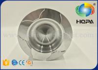 China 6150-31-2112 6D125 Engine Piston Set with Pin for Komatsu PC400 Excavator Standard Size 6Pcs for sale