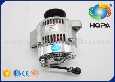 China 2B82-50 600-821-6130 Alternator 24V 50A Fits S6D107 PC200-7/8 Excavator for sale