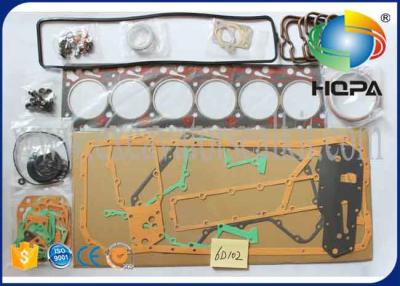 China Komatsu 6D102 Engine Overhaul Gasket Kit for PC200 PC228 PC210 PC250 PC270 for sale